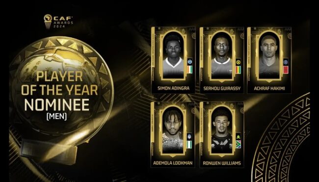 2024 CAF Awards: Full list of categories, nominees - Sporting Tribune