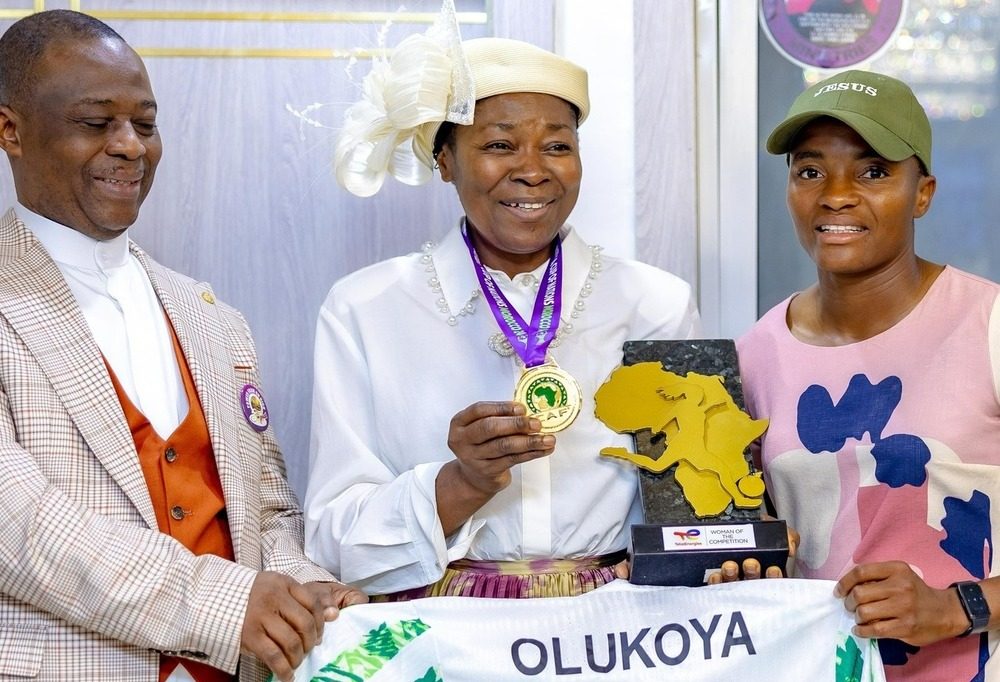 'One of our very own', Olukoya, wife celebrate Super Falcon's Ajibade ...