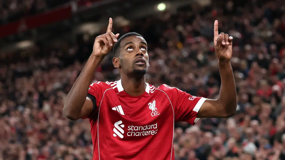 Carabao cup: Isak scores first goal as ten-man Liverpool beat ...