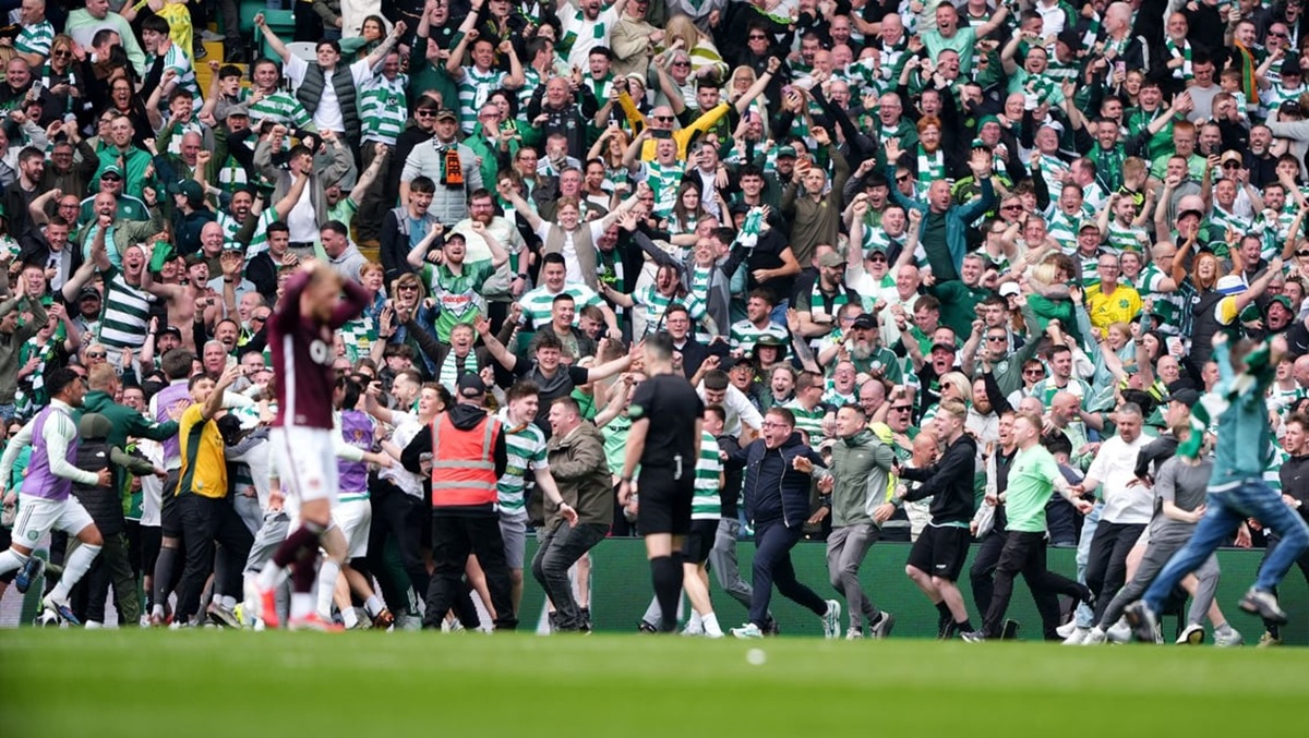 Celtic apologise to Hearts over pitch invasion - Sporting Tribune